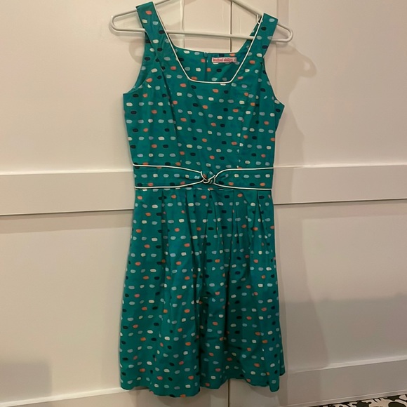 trollied dolly | Dresses | Spotted Vintagestyle Fit And Flare Dress ...
